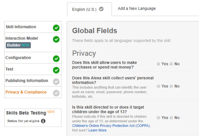 Alexa Skills Challenge: Kids: Build an Alexa skill that educates ...